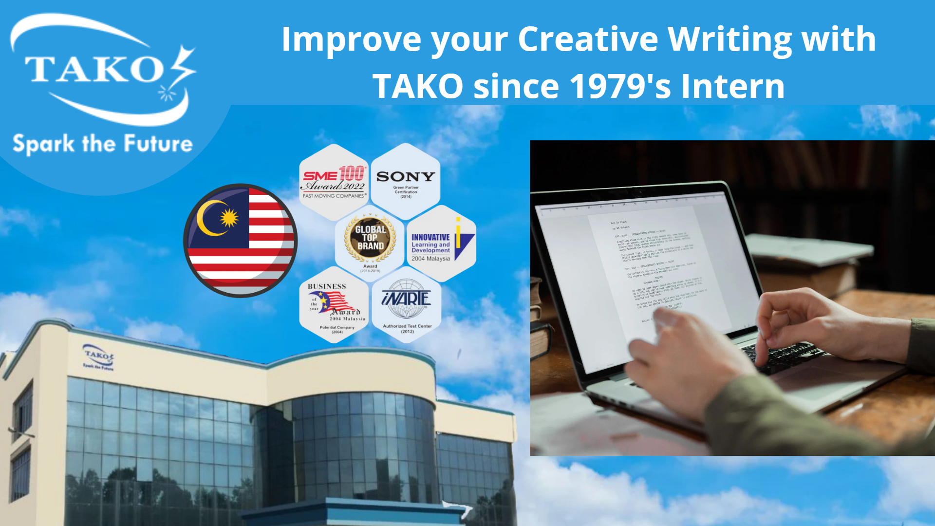 Improve Your Creative Writing With TAKO Since 1979's Intern
