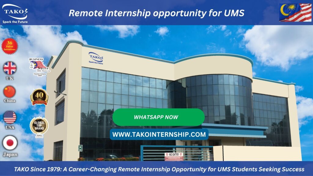 TAKO Since 1979: A Career-Changing Remote Internship Opportunity For ...