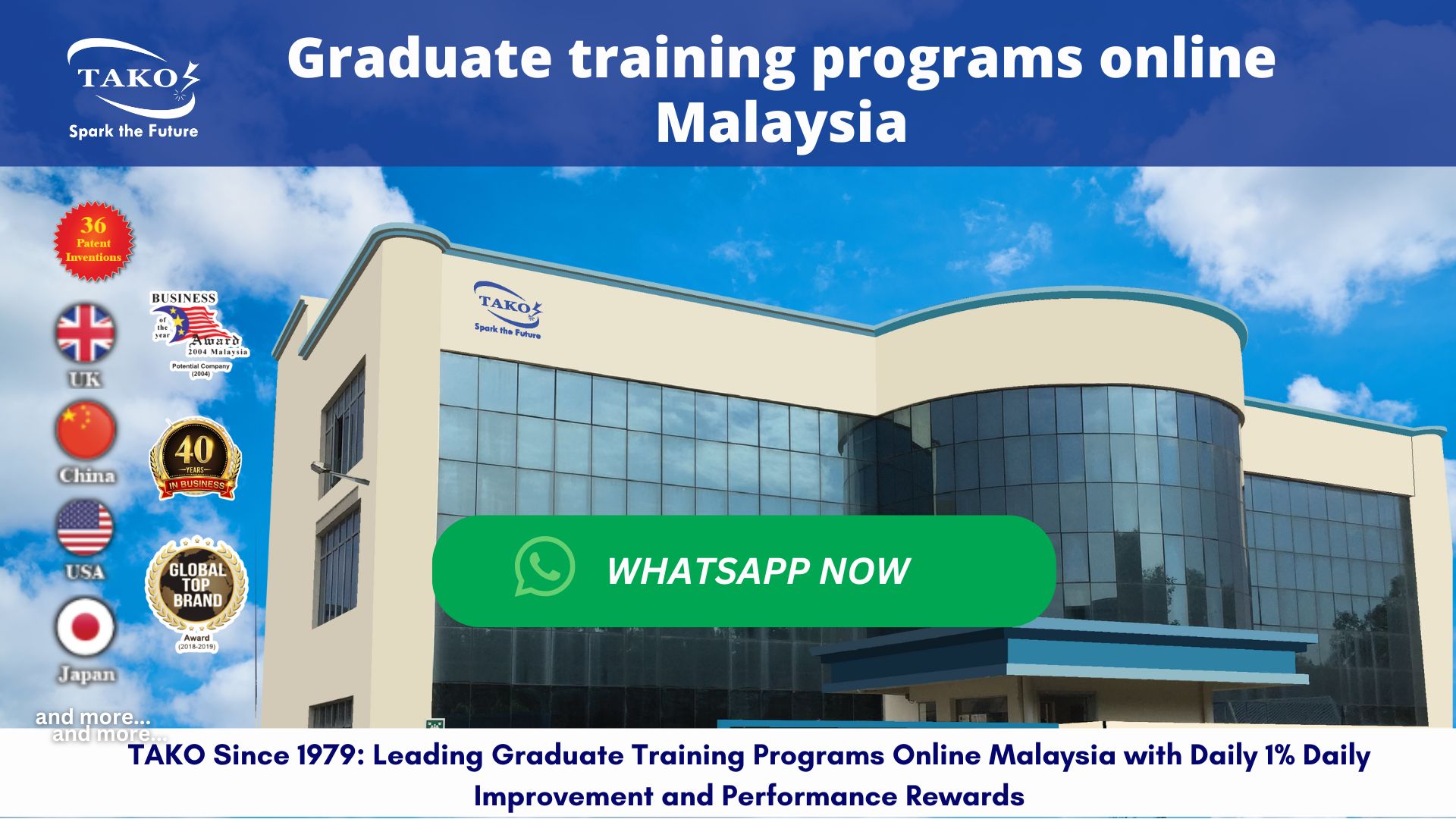 TAKO Since 1979: Leading Graduate Training Programs Online Malaysia ...